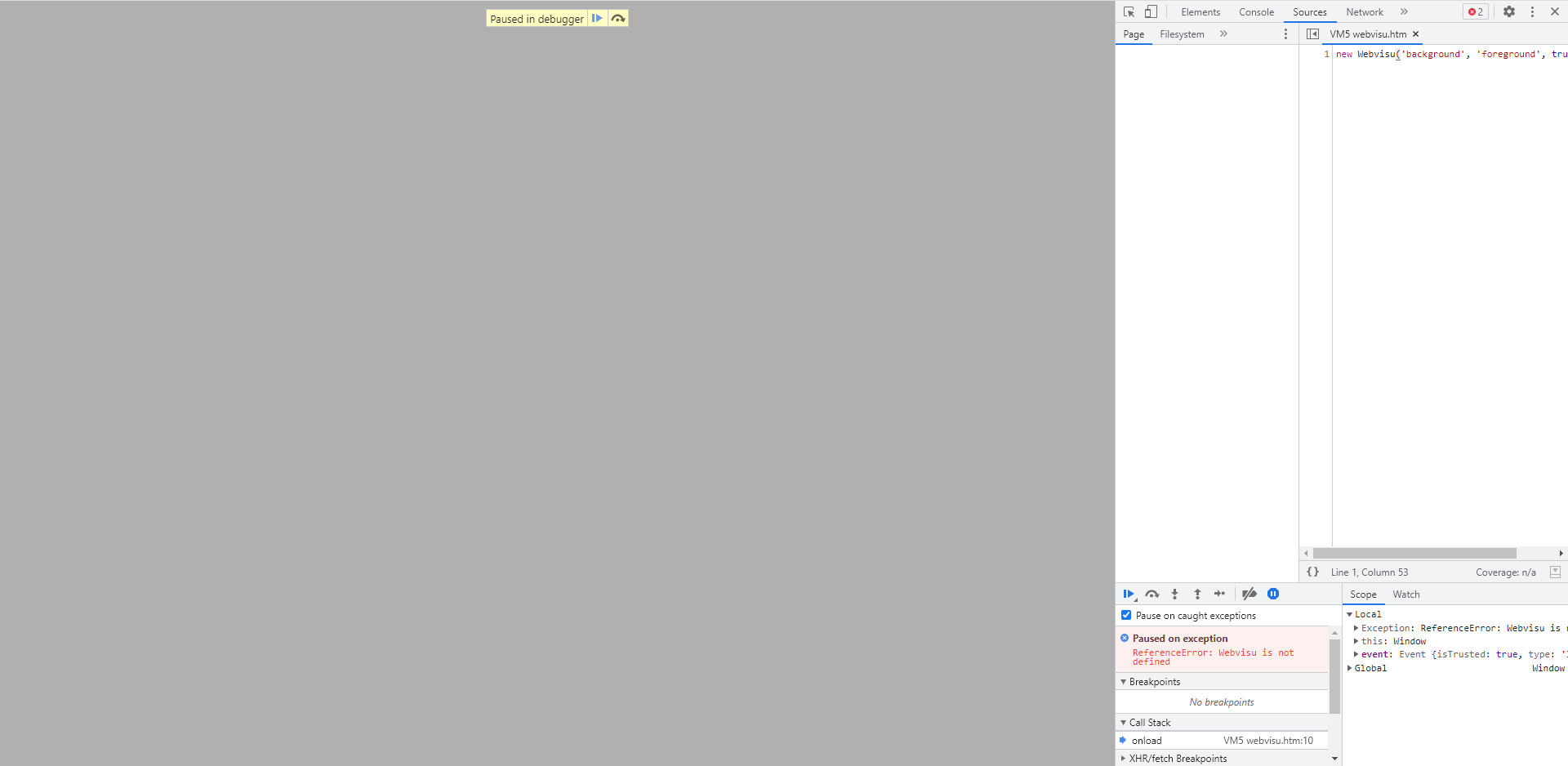 Codesys Forge Codesys Forge Talk Visualization 🇬🇧 Individual Webvisu Client Causing Issue